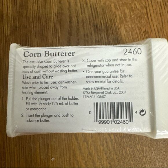 Pampered Chef | Kitchen | Pampered Chef Cornbutterer Item 246 Butter ...